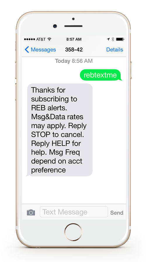 Re-enabling RebAlerts